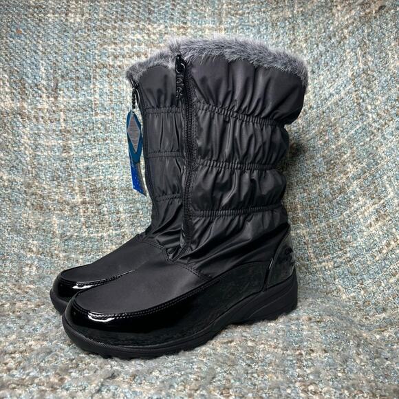 totes | Shoes | Nwob Totes Front Zip Skidresistant Waterproof Boots W ...